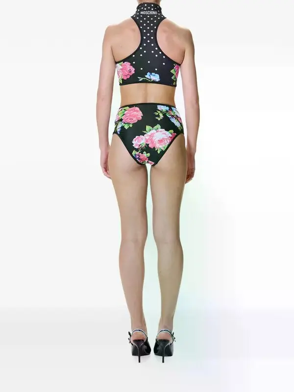 Moschino Floral Polka-dot Bikini
