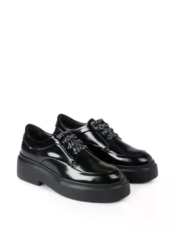 Paul Smith Tunis Platform Lace-up Shoes - Black