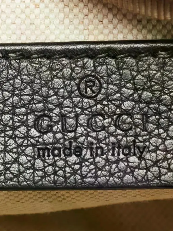 Gucci Logo Print Web Stripe Belt Bag - Black