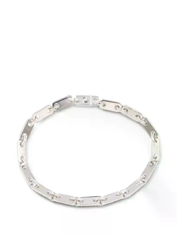 Cartier 2010s Fidelity Heart Key Bracelet - Silver