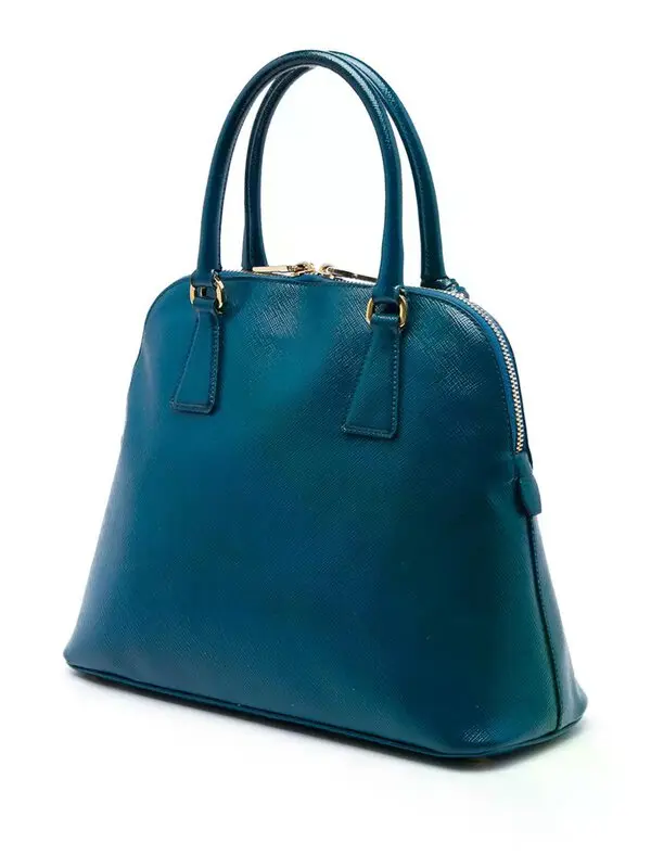 Prada 2012-2015 Saffiano Vernice Dome Satchel