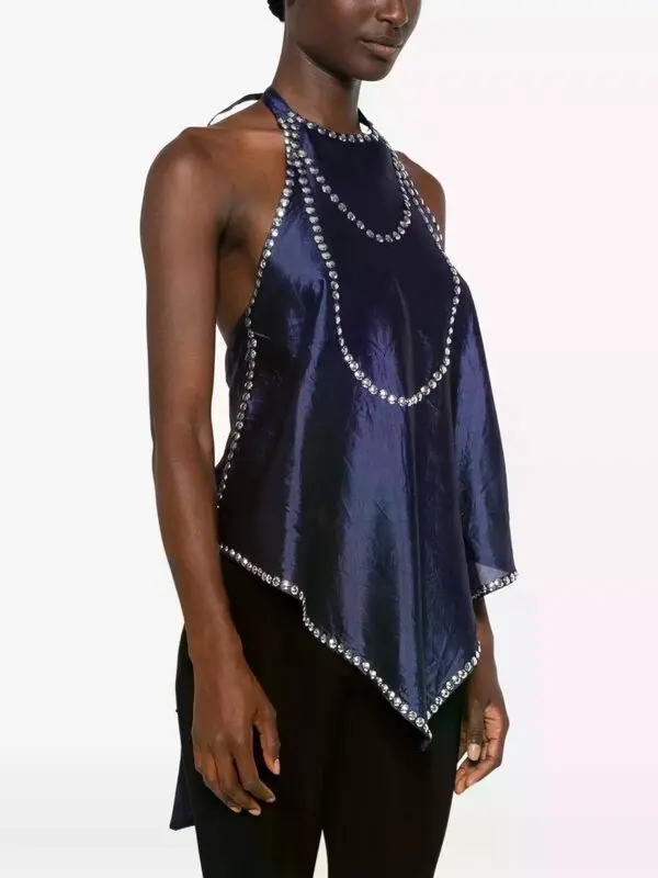 Gimaguas Embellished Halterneck Top