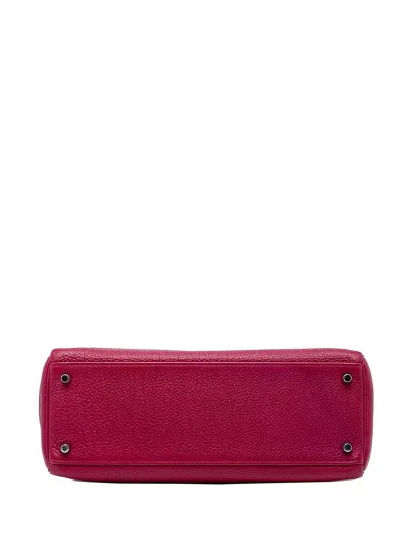 Hermès 2010 Togo Kelly Ii Retourne 32 Satchel - Red
