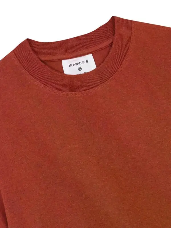 NOWADAYS Ribbed-trim T-shirt