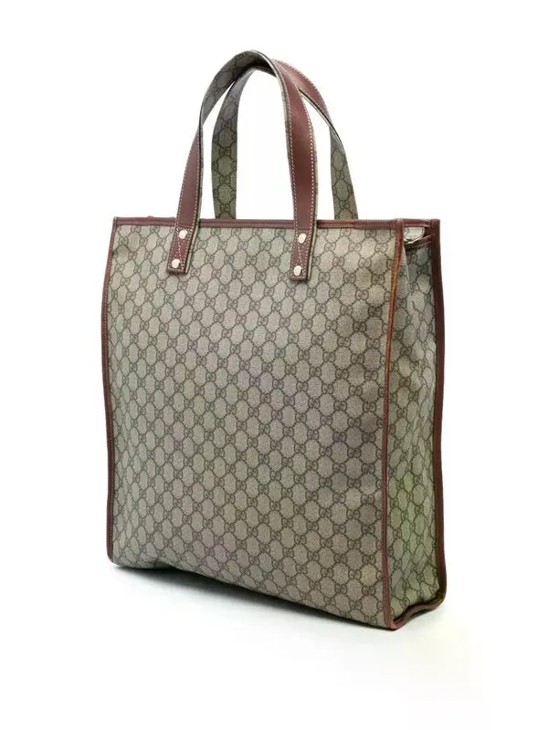 Gucci 2016-2026 Gg Supreme Web Tote Bag
