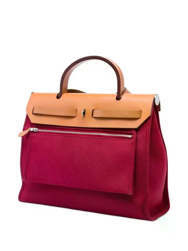 Hermès 2016 Toile Herbag Zip 31 Satchel