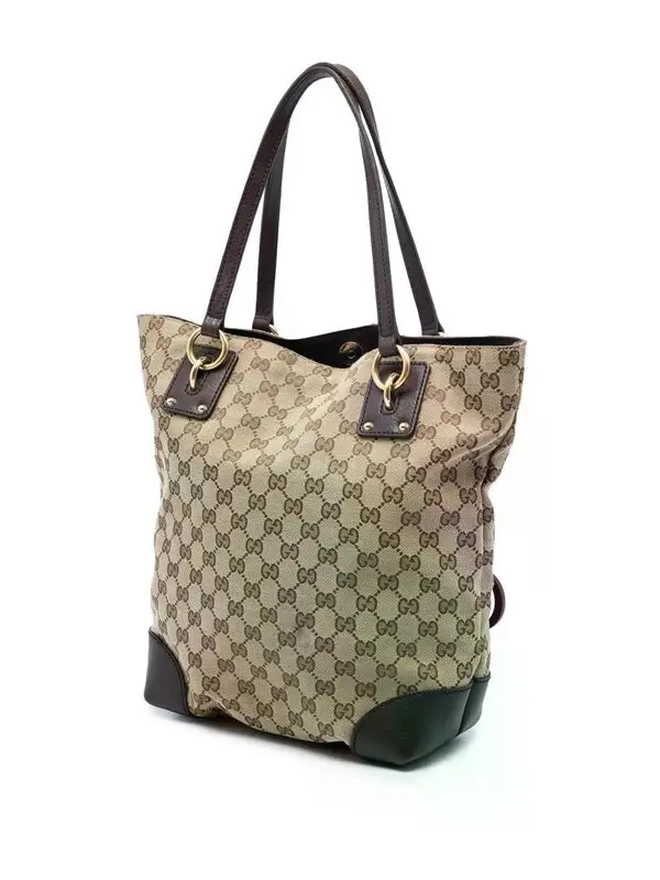 Gucci 2016-2026 Gg Canvas Gg Charm Tote Bag