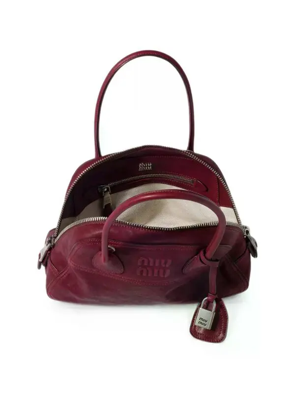 Miu Miu Vivant Nappa Leather Shoulder Bag