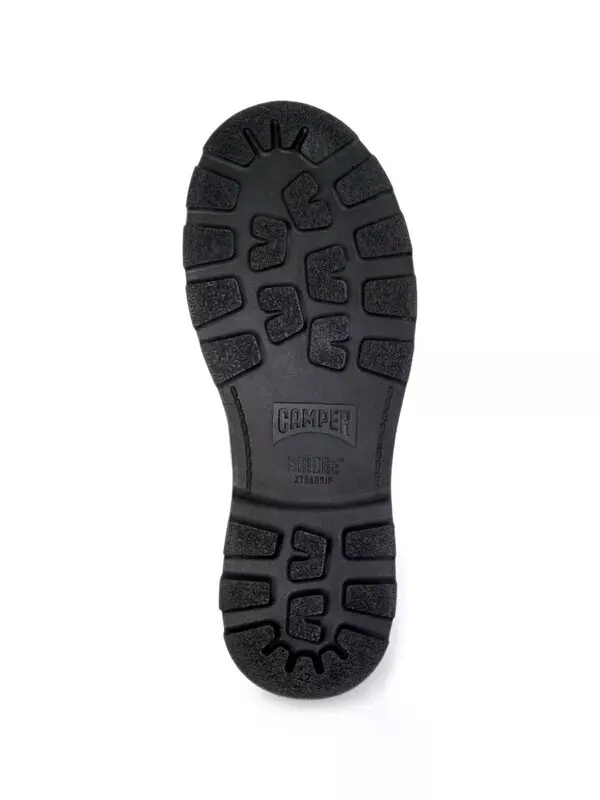Camper Brutus+ Lace-up Leather Biker Boots