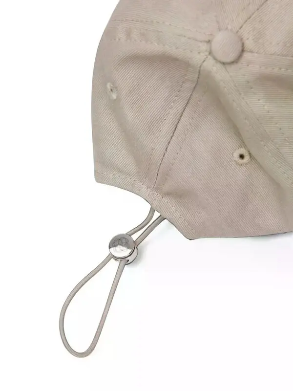 MEGUSTA Embroidered-logo Cap - Neutrals