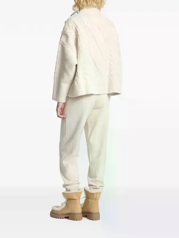 YVES SALOMON Knit Track Pants