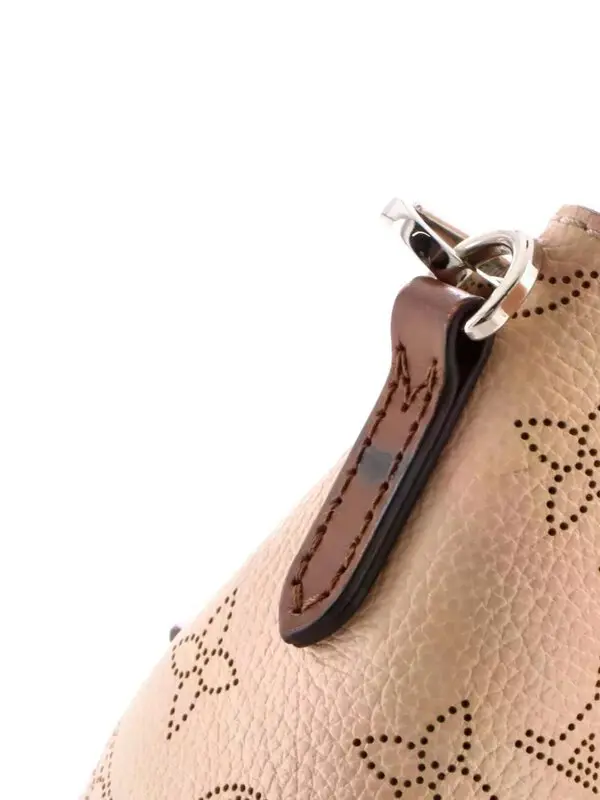 LOUIS VUITTON Hina Handbag Mahina Leather Pm Shoulder Bag - Brown