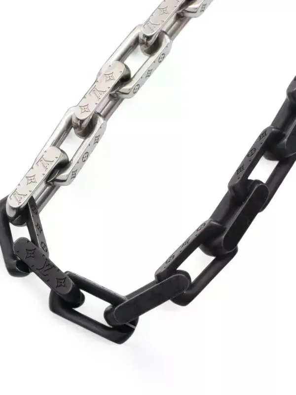 LOUIS VUITTON 2024 Monogram Chain Necklace - Silver