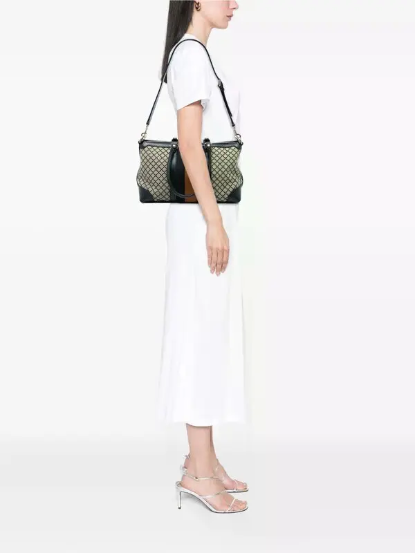 Gucci 2016-2026 Diamante Canvas Web Satchel