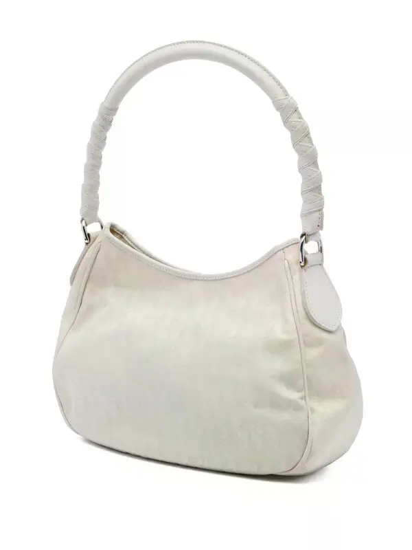 Dior 2007 Diorissimo Trotter Canvas Lovely Charm Shoulder Bag