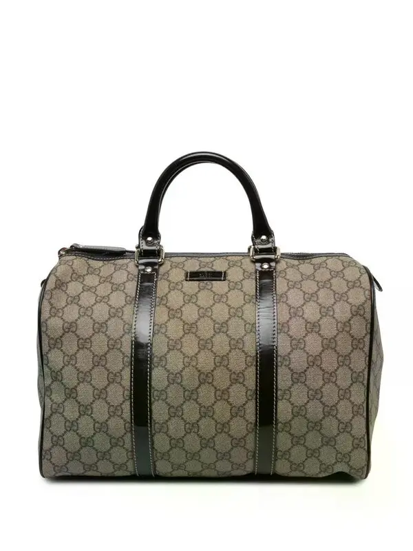 Gucci 2016-2026 Medium Gg Supreme Joy Boston Bag - Neutrals
