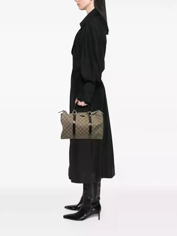 Gucci 2016-2026 Medium Gg Supreme Joy Boston Bag - Neutrals