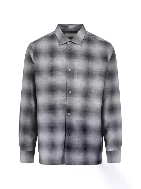 BERNER KUHL Check-pattern Long-sleeve Shirt