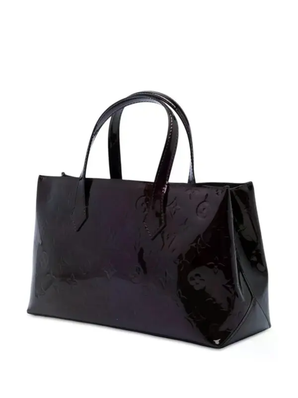 LOUIS VUITTON 2000-2020 Monogram Vernis Wilshire Pm Handbag