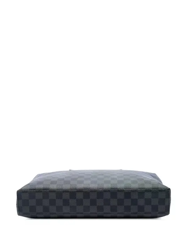 LOUIS VUITTON 2014 Damier Graphite Porte Documents Jour Business Bag