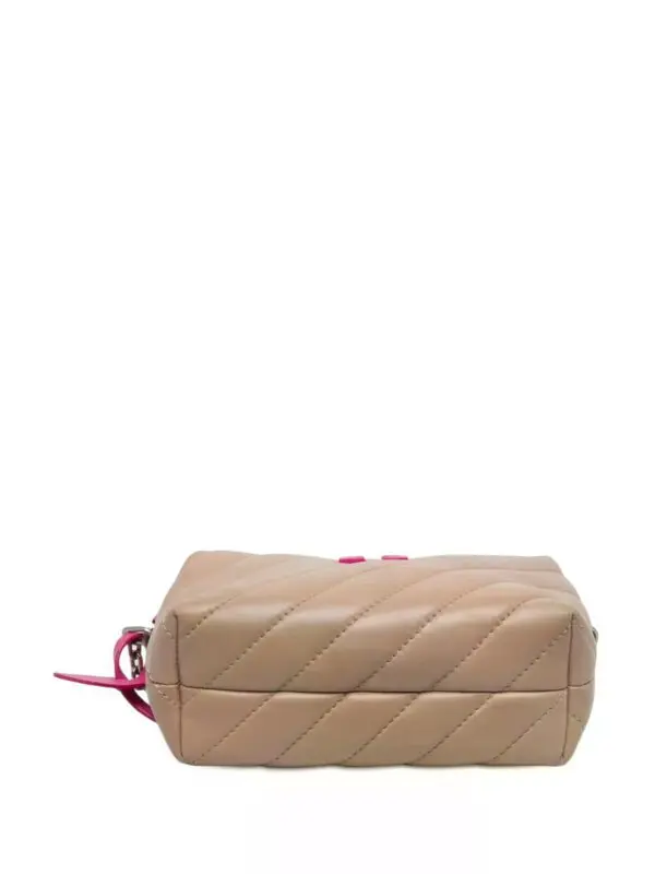 Off-White 2022 Matelasse Lambskin Jackhammer Camera Bag Crossbody Bag