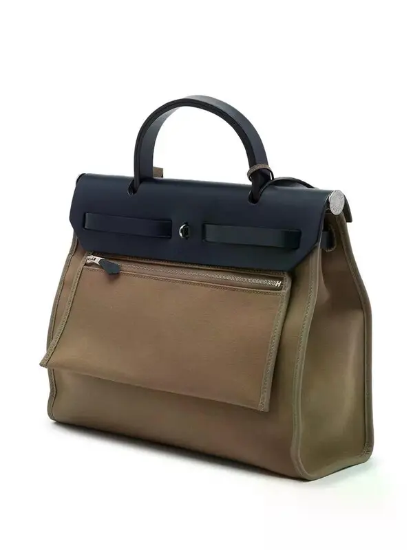 Hermès 2017 Toile Herbag Zip 31 Satchel