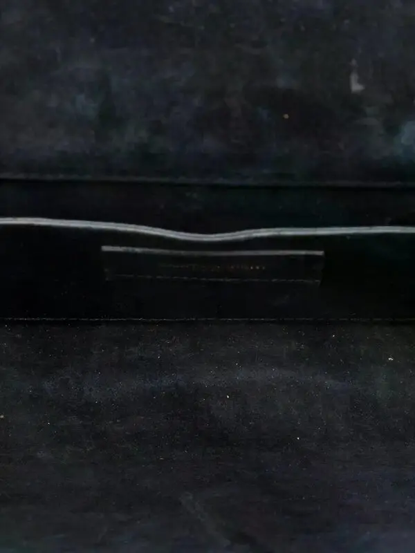 Saint Laurent 2013 Patent Cassandre Tassel Clutch Bag