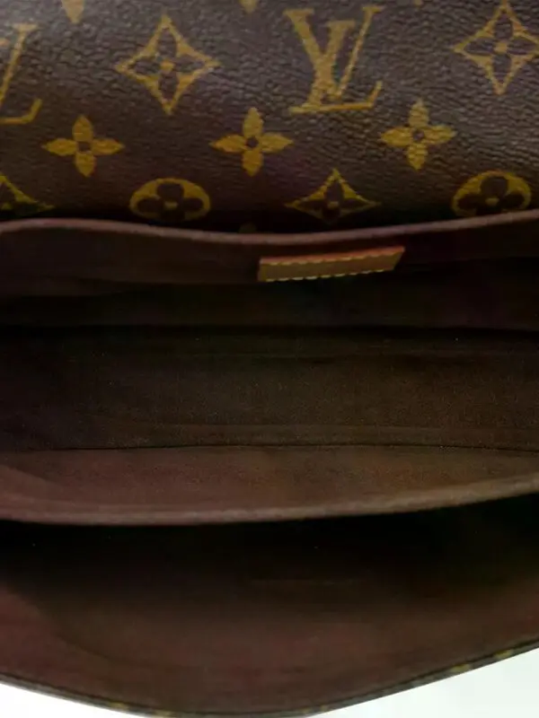 LOUIS VUITTON 2020 Monogram Pochette Metis Satchel - Brown