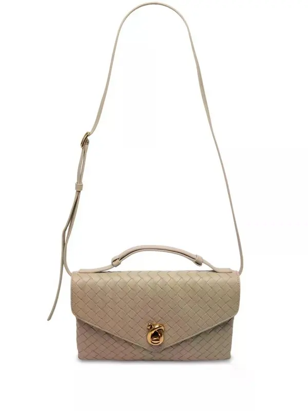 Bottega Veneta 2012-2026 Knot Lock Intrecciato Satchel