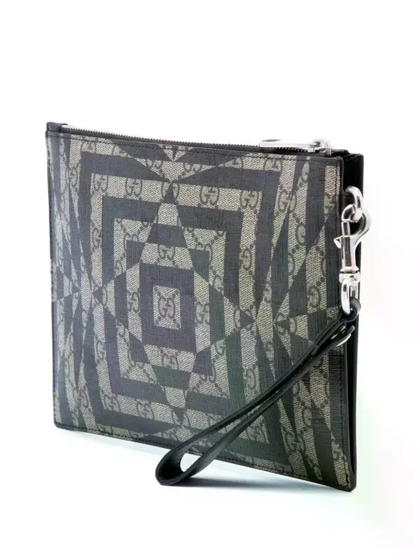 Gucci 2000-2015 Gg Supreme Caleido Clutch Bag