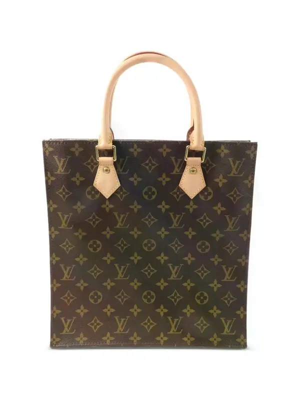 LOUIS VUITTON Pm Monogram Sac Plat Tote Bag