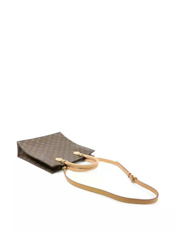 LOUIS VUITTON Pm Monogram Sac Plat Tote Bag