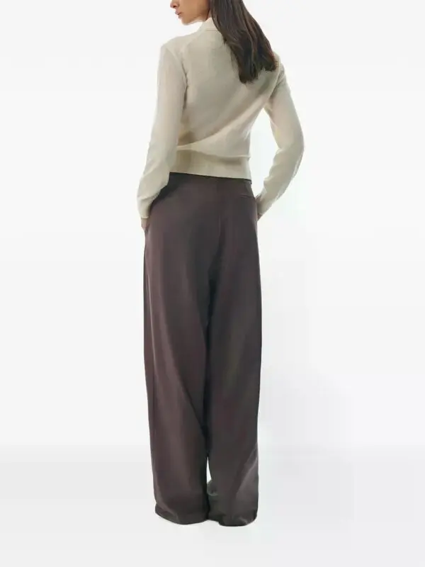 MEGUSTA Oversized Polo-collar Sweater