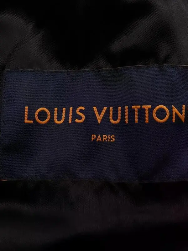 LOUIS VUITTON 2010s Quilted Studded Leather Jacket