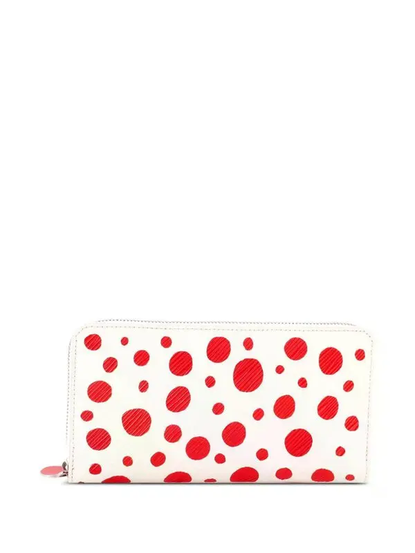 LOUIS VUITTON Zippy Wallet Yayoi Kusama Infinity Dots Epi Leather Small Wallets - Multicolour