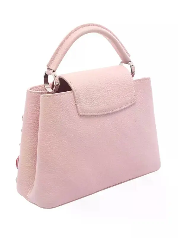 LOUIS VUITTON 2019 Taurillon Flowers Capucines Bb Satchel