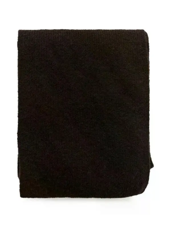 GESTUZ Alpha Knitted Hood Scarf - Brown