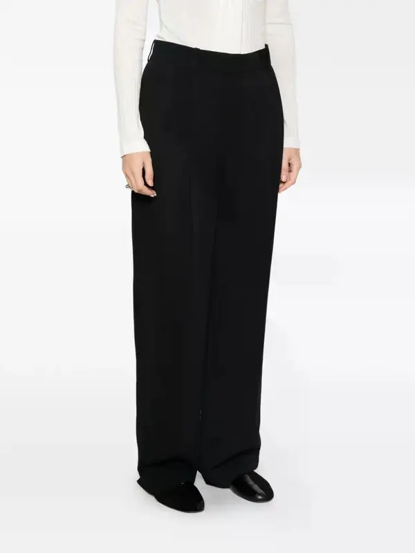 TOTEME Double-pleat Trousers - Black