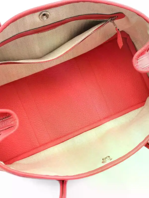 Hermès 2015 Tpm Garden Party Tote Bag - Red