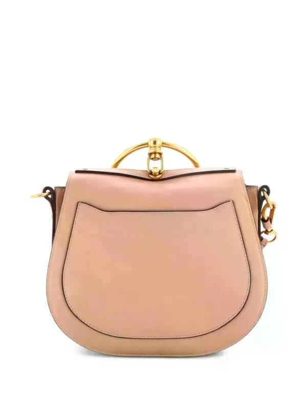 Chloé Nile Leather Medium Crossbody Bag - Neutrals