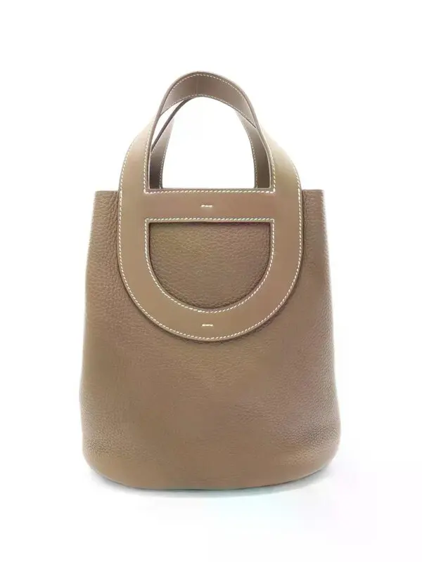 Hermès In The Loop Leather Handbag