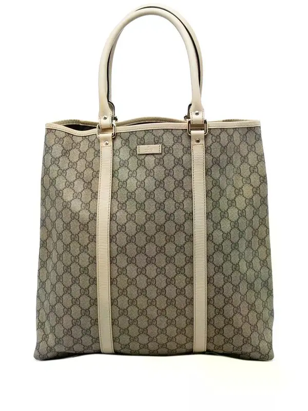 Gucci 2016-2026 Gg Supreme Joy Vertical Tote Bag - Neutrals