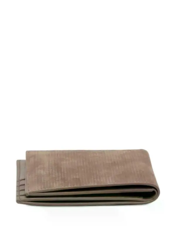 Loro Piana 2013-2026 Textured Calfskin Bifold Wallet Small Wallets