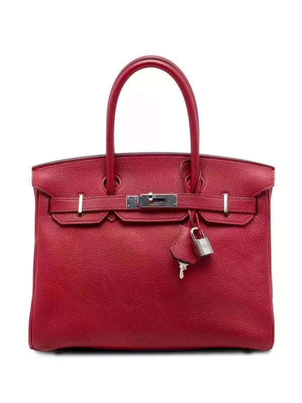Hermès 2010 Togo Birkin Retourne 30 Handbag