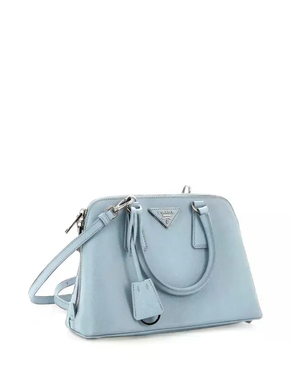 Prada Promenade Bag Saffiano Leather Small Satchel