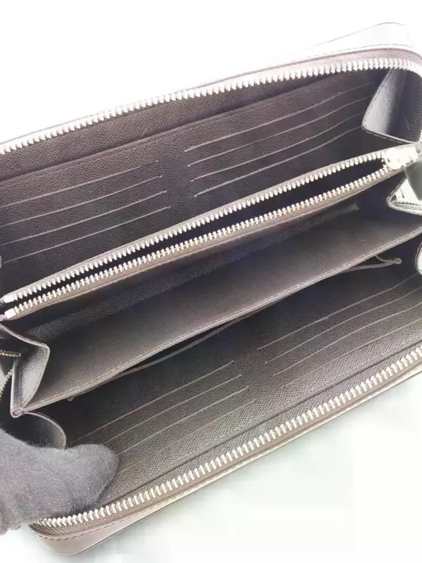 LOUIS VUITTON 2016 Damier Ebene Zippy Xl Wallet