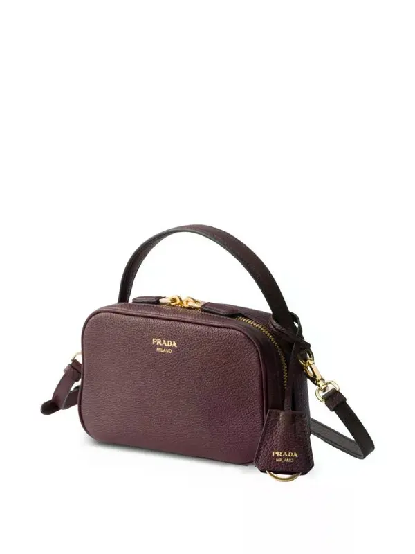 Prada Odette Leather Mini-bag - Red