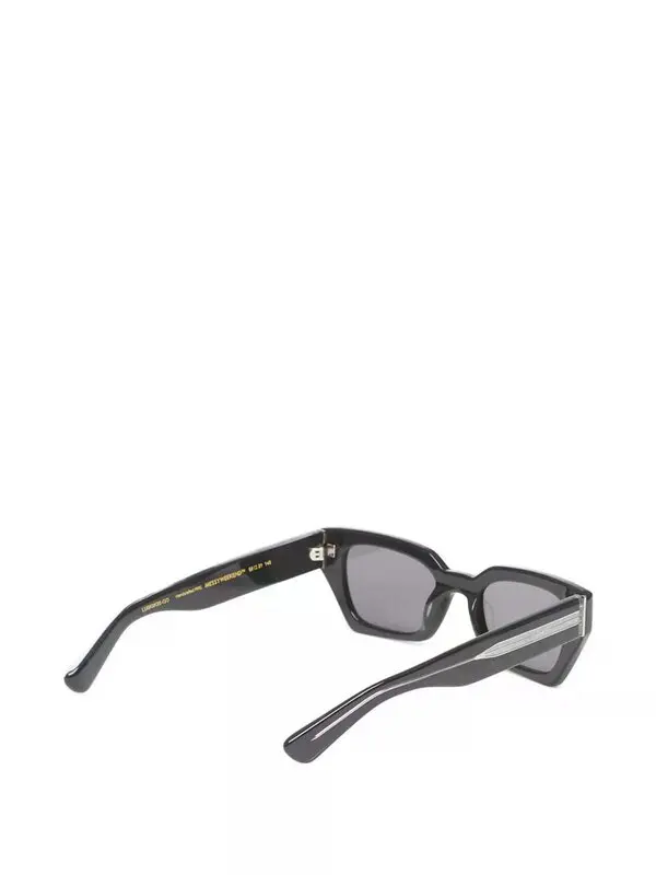 MESSYWEEKEND Luna Geometric-frame Sunglasses - Black