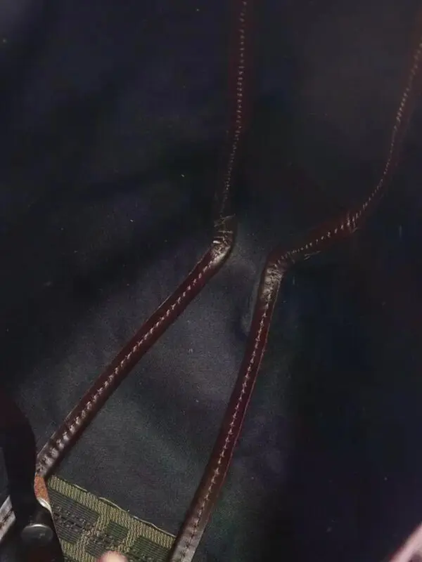 Fendi 2000-2010 Zucca Canvas Tote Bag