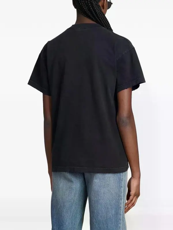 Balenciaga Logo-print Round-neck T-shirt